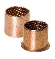China Oilless FB090 Wrapped Bronze Bearings CUSN8 Bushing Material for sale