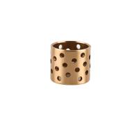 China Metric Cylindrical Oilless Bushes CuSn8 & CuSn6 Bronze Or Oil / Grease Grooved for sale