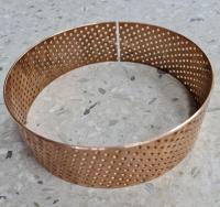 China High Load WB902 Wrapped Bronze Bushing CuSn8 Material With Lip for sale