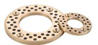 China JTW Oilless CuSn12 Graphite Filled Bronze Thrust Washer Metric Size for sale