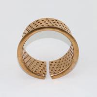 China Cylindrical Bushes Bronze Plain Sleeve Bearings With Grease Reservoirs Oil Holes for sale