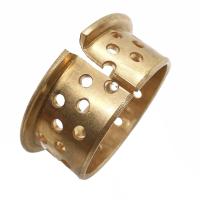 China High Load Capacity Bronze Gleitlager CuSn8 Material 20-23-15mm Perforated for sale