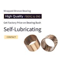 China CUSN6 / CUSN8 CW453K Phosphor Tinbronze 090 & 092 Sliding Bearing for sale