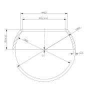 China Self Lubricating Multilayer Bushing Straddle Bearing Sintered Bronze for sale