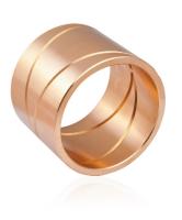 China Plain Bearing Flywheel Self Lubricating Bronze Bushings Metric Size for sale