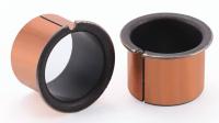 China Metal Polymer Split Plain Bearing With Sintered Bronze Layer Filled With for sale