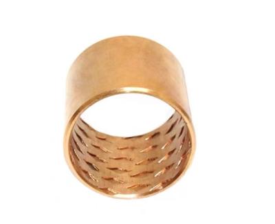 China CuSn8P Wrapped Bronze Bearings Bronze Washer & Copper Gasket High Load for sale