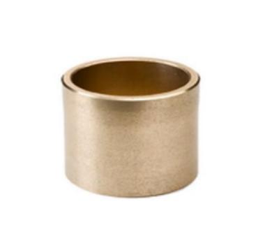 China Customized Half Self Lube Bushings Plugged Graphite Bronze Oil Holes Grooved for sale