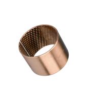 China CUSN8 Material Wrapped Bronze Bearing With Pockets EGB 5040 090 for sale