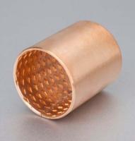China High Temperature Resistance Flanged Bronze Bushings With Oil Pockets for sale