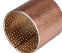 China JF800 Bimetal Bearing Bushes CuPb10Sn10 Or CuSn6Zn6Pb3 For Engine for sale