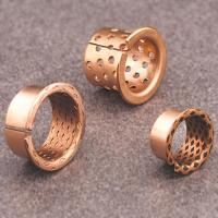 China Cojinete Friccion Wrapped Bronze Bearings Self Lubricating for sale