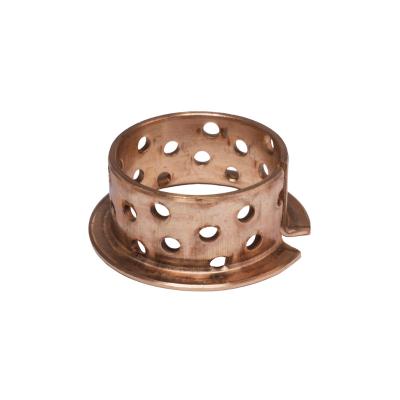 China Tin Bronze Cusn6 Cusn8 Flanged Sleeve Bearings B09-K Series for sale