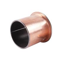 China Flange Bush Bearing Copper Cylindrical Tin Plating for sale