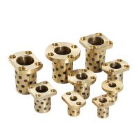 China Tin Bronze Graphite Plugged Bushings C90800 CuSn12 for sale