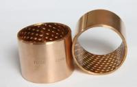 China CuSn8 CuSn6 Metric Flange Bronze Bushing Self lubricating for sale