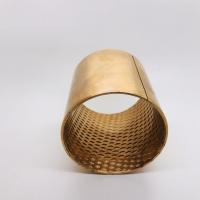 China CuSn8 CuSn6 Metric Flange Bronze Bushing Self lubricating for sale