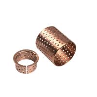 China Flanged Tin Bronze Bushings CuSn8 Metric Size for sale