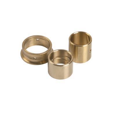 China Flanged  Cylindrical Bushes with Graphite Filled Grooves for sale