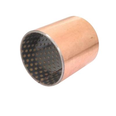 China Coated Self Lubricating Plain Bearing DMFW Bushing for sale