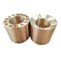 China Press Cast Bronze Bearings ZCuZn24Al6Fe3Mn3 Cylindrical for sale