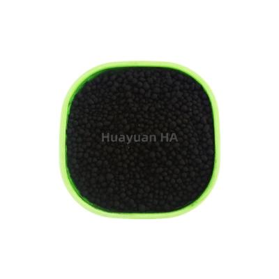 China Insoluble Nitro Humic Acid Granules Humic Acid Granular Fertilizer For Agriculture Gardening for sale