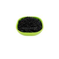 China Particle Size 5-6mm Sprinkle Sodium Humate Granular In Black With PH Range 9-11 for sale