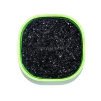 China Premium Sodium Humate Flakes with 60% Humic Acid Content, 100% Water Soluble and Glossy Black Flakes for Agriculture for sale
