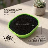 China 70% Humic Acid Granule with 90-120 Day Slow Release for 20-30% Water Conservation in UAE Landscaping for sale