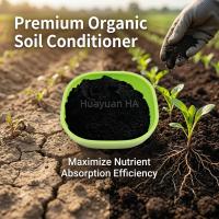 China Premium 100% Water Soluble Potassium Fulvate Organic Fertilizer with 50% Fulvic Acid for Soil Improvement for sale