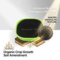 China Organic Humic Acid Granular Fertilizer 40-70% Reduces Soil Acidification for Rice Paddy Farming for sale
