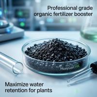 China Bio Fulvic Acid Potassium Humate Flake Biostimulant with 50% Fulvic Acid for Salt Stress Mitigation and Water Saving Effect for sale