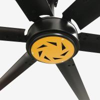 China 100 Inch Warehouse Industrial Fan Aluminum Blade Warehouse Ceiling Fans for sale