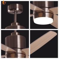 China 16W Modern LED Ceiling Fan Hunter 42 Ceiling Fan Flush Mount for sale