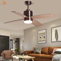 China 16W Modern LED Ceiling Fan Hunter 42 Ceiling Fan Flush Mount for sale