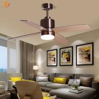 China 16W Modern LED Ceiling Fan Hunter 42 Ceiling Fan Flush Mount for sale