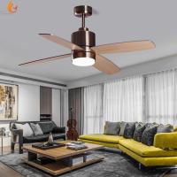 China 16W Modern LED Ceiling Fan Hunter 42 Ceiling Fan Flush Mount for sale