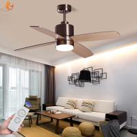 China 16W Modern LED Ceiling Fan Hunter 42 Ceiling Fan Flush Mount for sale