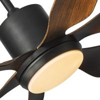 China 6 Speeds 54 Inch Ship Ceiling Fan DC Motor Ceiling Fan With 6 ABS Blades for sale
