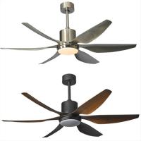 China 6 Speeds 54 Inch Ship Ceiling Fan DC Motor Ceiling Fan With 6 ABS Blades for sale