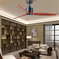 China American Hunter 52 Ceiling Fan 3 ABS Blades DC Motor Black Brown for sale