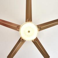 China 52In Energy Saving Ceiling Fan Low Noise ABS Five Blade Fan for sale