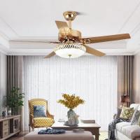 China 52In Energy Saving Ceiling Fan Low Noise ABS Five Blade Fan for sale
