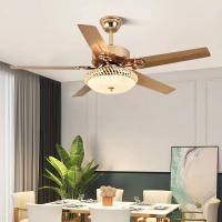 China 52In Energy Saving Ceiling Fan Low Noise ABS Five Blade Fan for sale