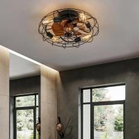 China 20 Bathroom Ceiling Fan With Light 20 Ceiling Fan Blades 7 ABS for sale
