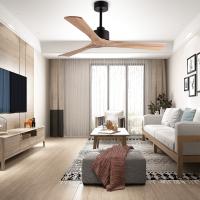 China 52 Inch Decorative Ceiling Fan With 5 Speed Remote Control for sale