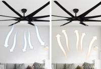 China Metal Blades Warehouse Industrial Fan 100in Large Warehouse Fans for sale