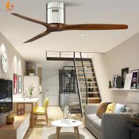 China Modern 52 Inch DC Motor Ceiling Fan With Remote Control For Bedroom for sale