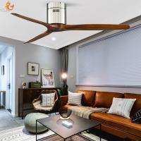 China Modern 52 Inch DC Motor Ceiling Fan With Remote Control For Bedroom for sale