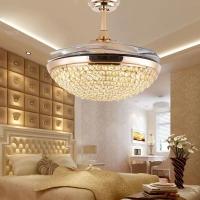 China 42 Inch LED 36W Color Changable Modern DC Motor Ceiling Fan With Light for sale